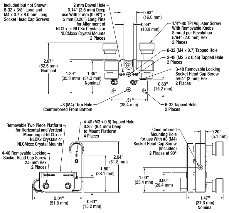 Thorlabs · PPKTP Crystals for Spontaneous Parametric Down Conversion (SPDC)