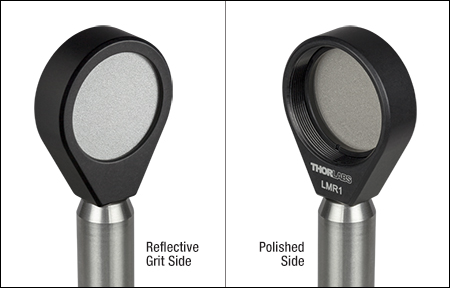 Thorlabs · N-BK7 Diffuse Reflectors, Protected Silver Coating