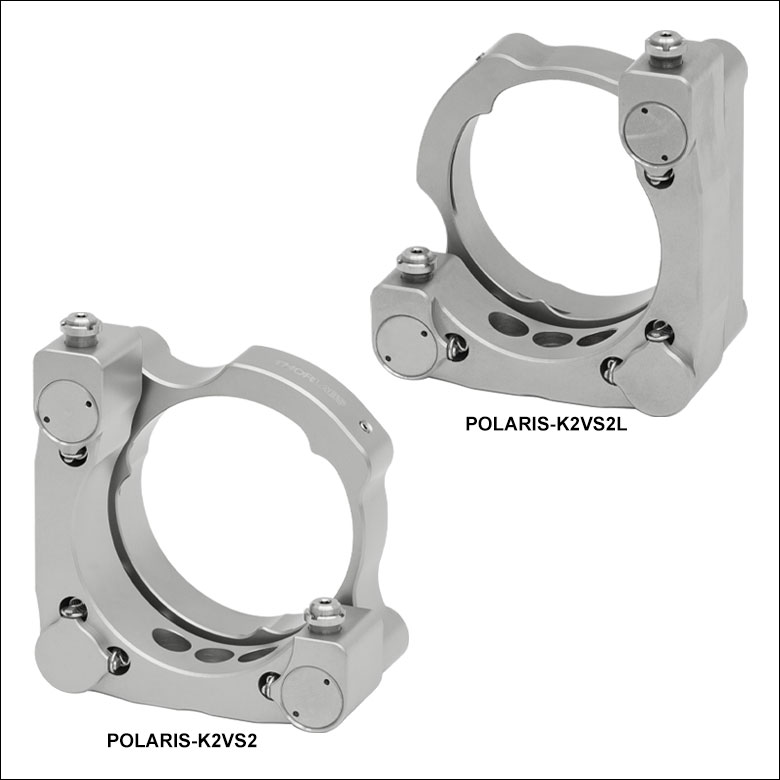 Thorlabs · Polaris® Side Optic Retention Mounts for Ø2" Optics