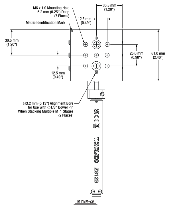Thorlabs · 12 mm (0.47") Motorized Translation Stages