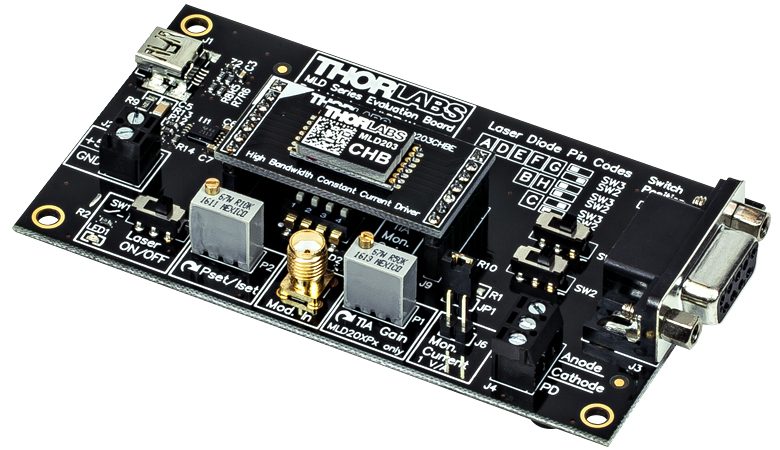 Thorlabs · IC Laser Diode Controllers in SMT Packages