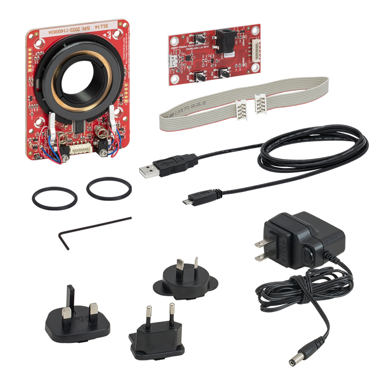 Thorlabs · SM1-Threaded Rotation Mount with Resonant Piezoelectric Motors