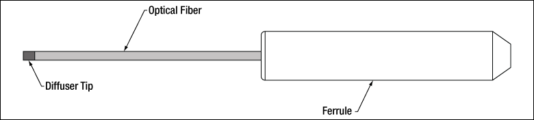 Thorlabs · Fiber Optic Cannulae with Diffuser Tip, Ø200 µm Core