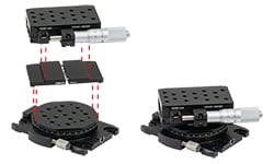 Thorlabs · Quick-Connect Rotation Stage with Crossed-Roller Bearings