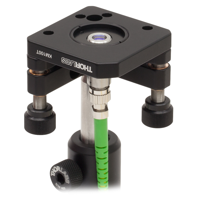 Thorlabs · Kinematic Mirror Mounts with Two Adjusters