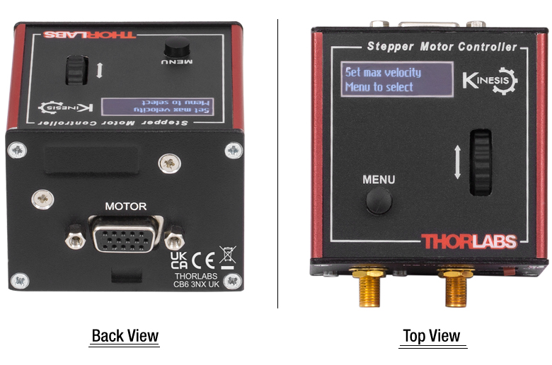 Thorlabs · K-Cube® Stepper Motor Controller