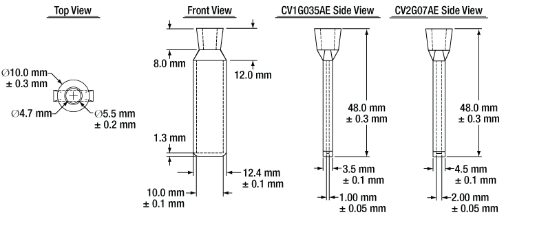 Thorlabs · Enhanced Chemical Resistance Cuvettes with 1 mm or 2 mm Path ...