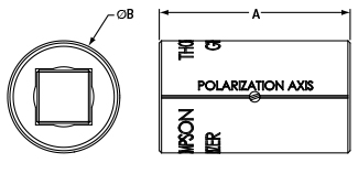 Thorlabs · Mounted Calcite Glan-Thompson Polarizers