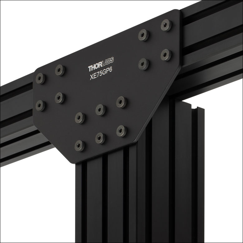 Thorlabs · Mounting Brackets & Gusset Plates for 50 mm & 75 mm Rails