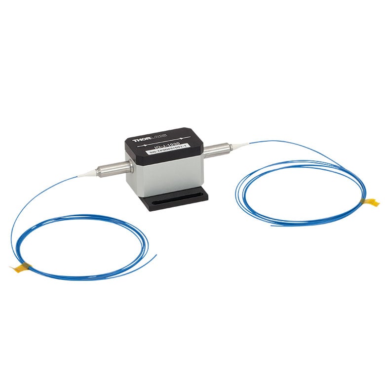 Thorlabs · NIR Fiber Optic Isolators with PM Fiber (770 - 1060 nm)