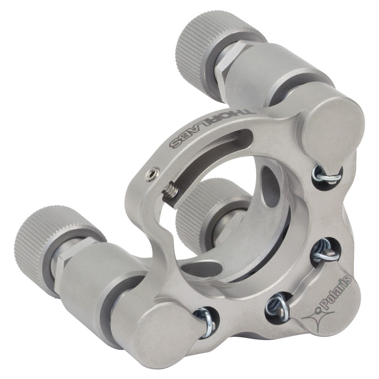 Thorlabs · Kinematic Mirror Mounts with Piezoelectric Adjusters