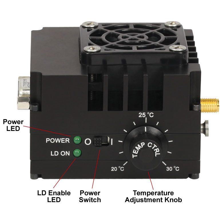 Thorlabs · Laser Diode Mount with Integrated TEC and Controller