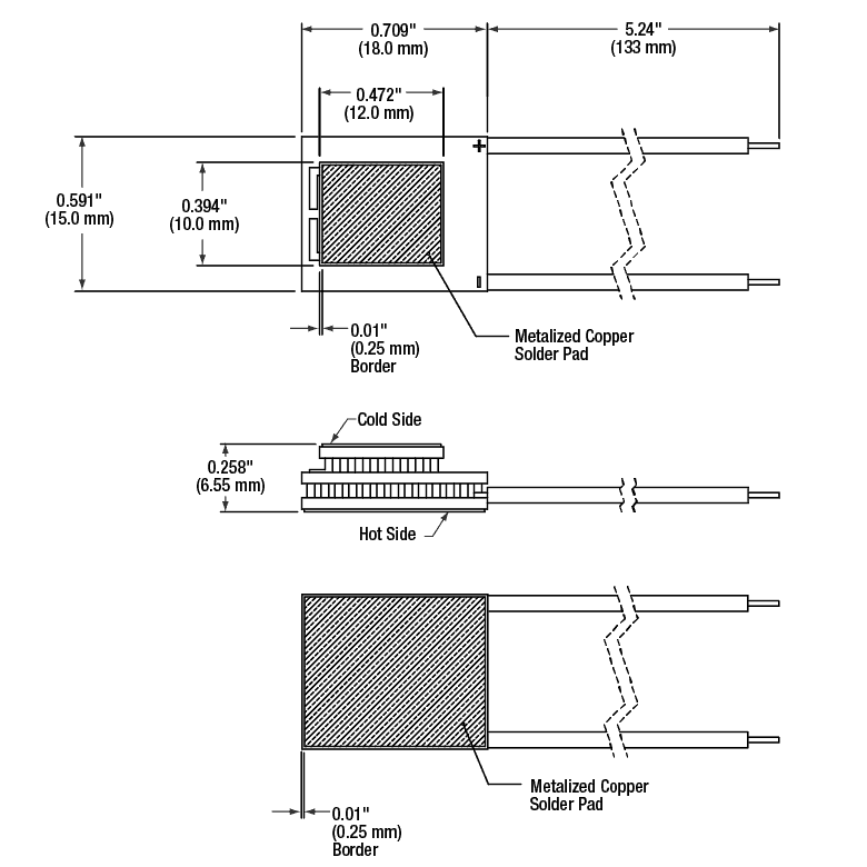Thorlabs · TEC Elements, Resistive Heaters, Thermistors, and Thermocouples