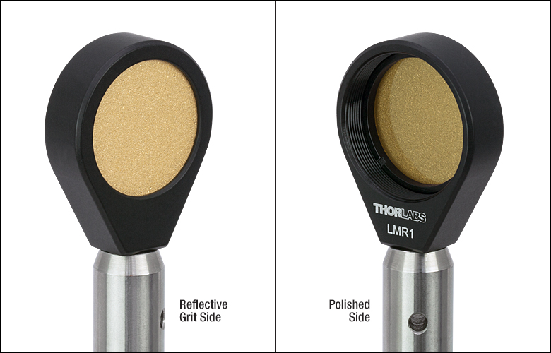 Thorlabs · N-BK7 Diffuse Reflectors, Protected Gold Coating