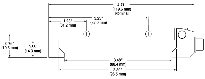 Thorlabs · Rail Platform Positioners for 95 mm Rails