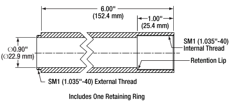 Thorlabs · Ø1" Lens Tubes
