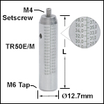Thorlabs · Optical Posts: Ø1/2" and Ø12 mm