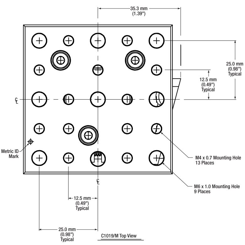 Thorlabs · Ø1" (Ø25.0 mm) Post Horizontal Mounting Platforms
