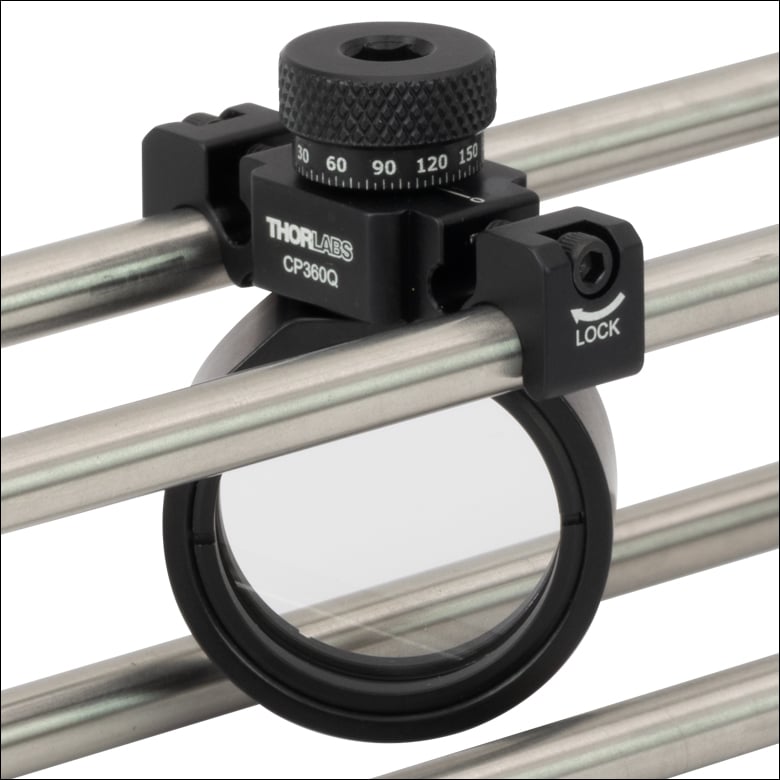 Thorlabs · Pivoting Quick-Release Ø1" Optic Mount for 30 mm Cage System