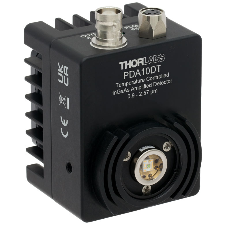 Thorlabs · InGaAs Amplified Photodetector with Thermoelectric Cooler