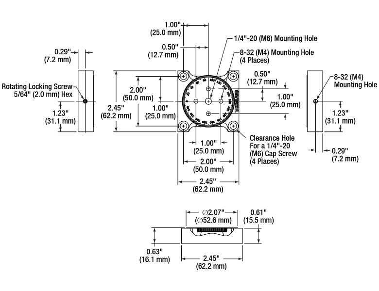 Thorlabs · Manual Rotation Stages