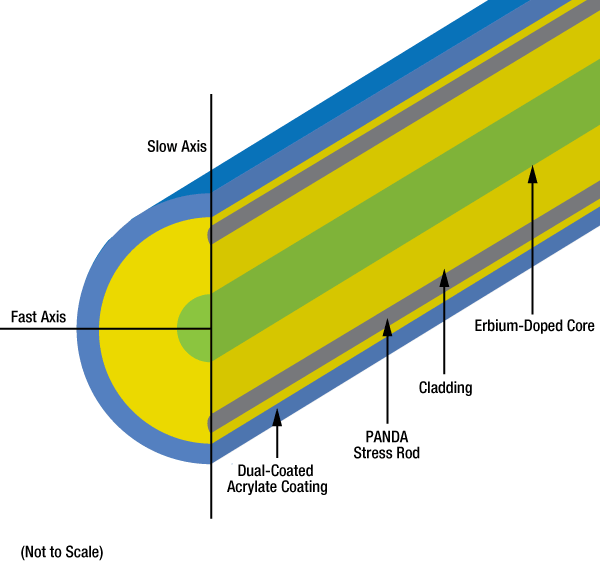 Thorlabs · Erbium-Doped PM Optical Fiber