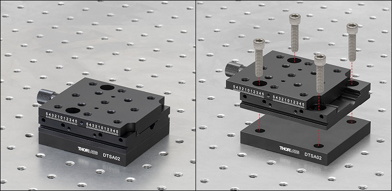 Thorlabs · 1" (25 mm) Travel Dovetail Translation Stages