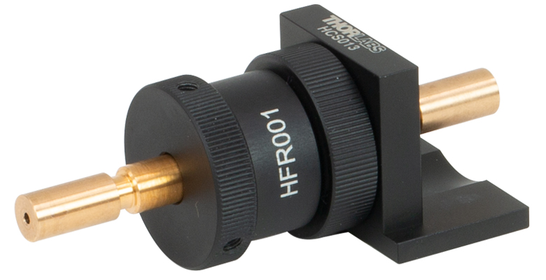 Thorlabs · Multi-Axis Flexure Stage Accessories: Fiber Chucks and Mounts