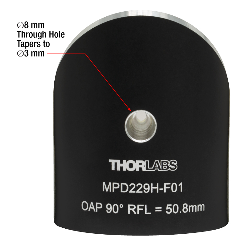 Thorlabs · Off-Axis Parabolic Mirrors with Through Holes, UV-Enhanced ...