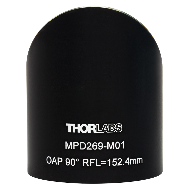 Thorlabs · Off-Axis Parabolic Mirrors, Protected Gold Coating