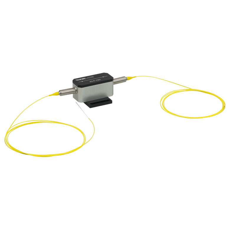 Thorlabs · NIR Fiber Optic Isolators with SM Fiber (770 - 1060 nm)
