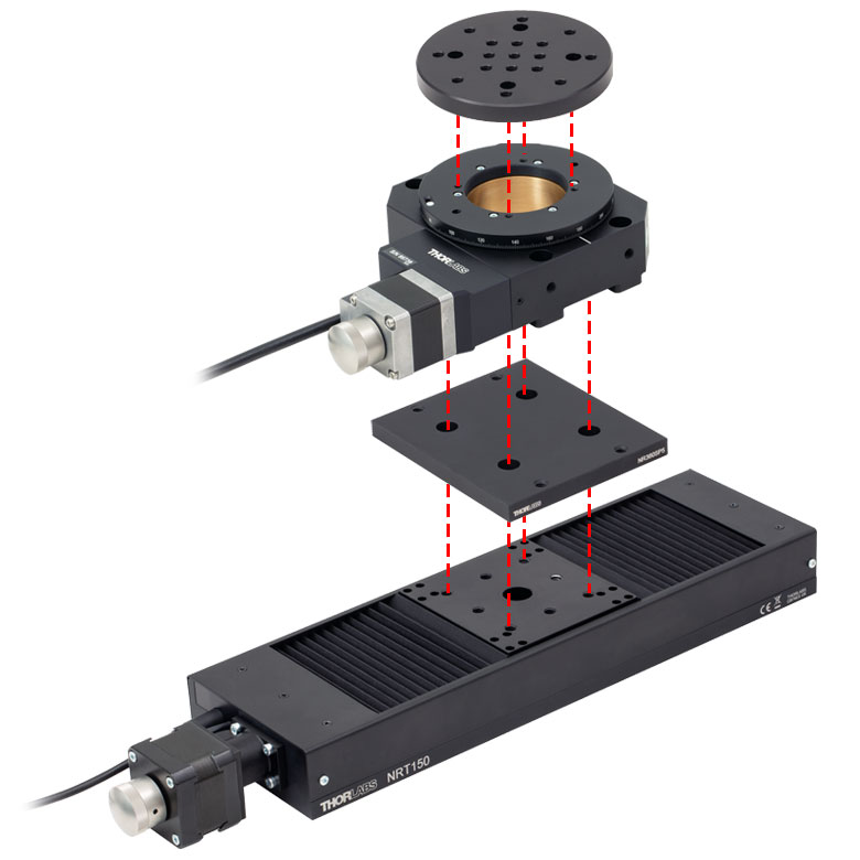 Thorlabs · Heavy-Duty Rotation Stage with Stepper Motor