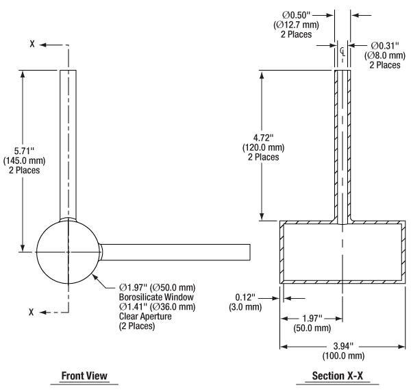 Thorlabs · Empty Glass Cells