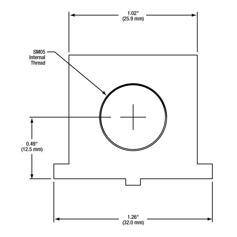 Thorlabs · SM05-Compatible Fixed Mounts