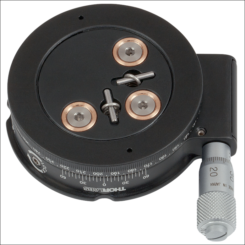 Thorlabs · 30 mm Cage Cube Rotating Platforms