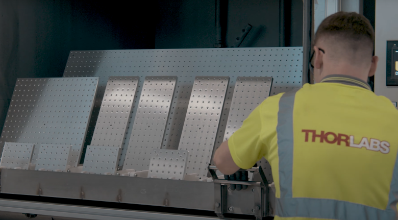 Thorlabs · Custom Optical Breadboards and Tables Manufacturing