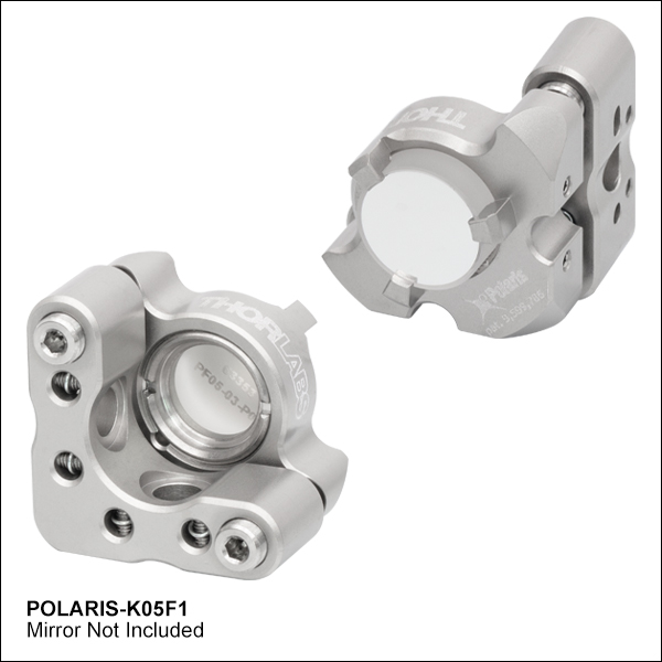 Thorlabs · Polaris® Low-Distortion Kinematic Mirror Mounts for Ø1/2" Optics