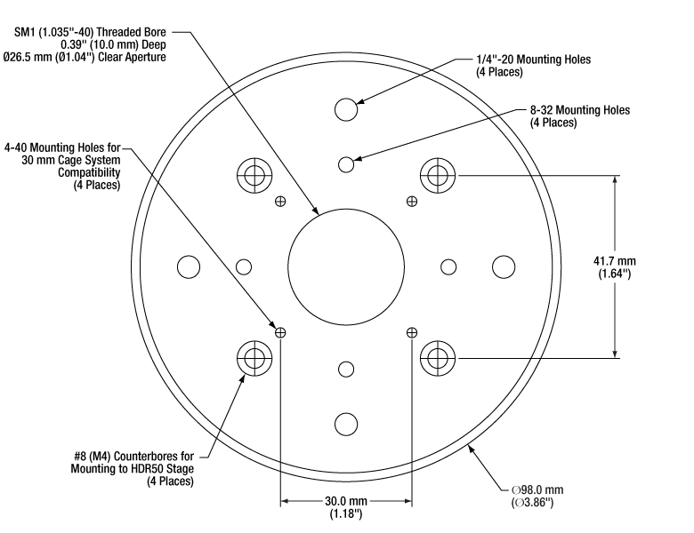 Thorlabs · Heavy-Duty Rotation Stage with Stepper Motor