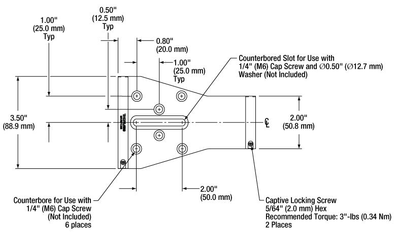 Thorlabs · Bi-Telecentric Lens Clamps