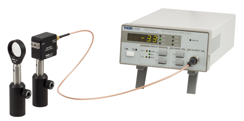 Thorlabs · High-Speed Free-Space Detectors