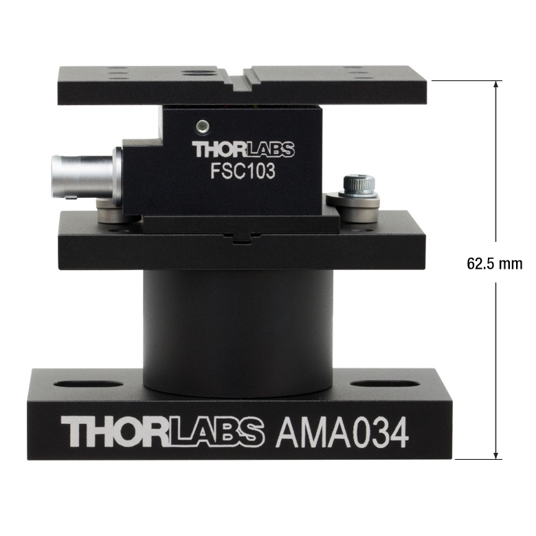 Thorlabs · Fiber Holders and Force Sensors for Multi-Axis Flexure Stages