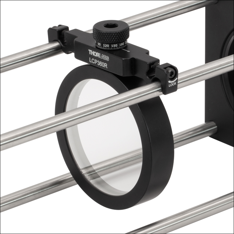 Thorlabs · Pivoting Quick-Release Ø2" Optic Mount for 60 mm Cage System
