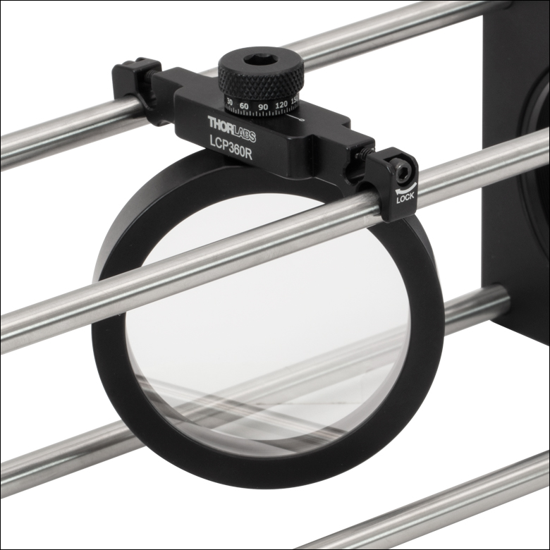 Thorlabs · Pivoting Quick-Release Ø2" Optic Mount for 60 mm Cage System