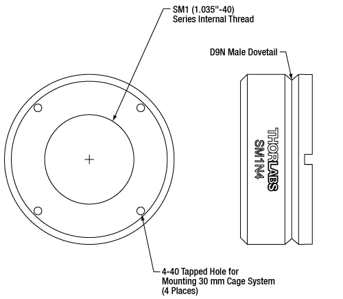 Thorlabs · Adapters for Nikon Eclipse Ti2 Microscopes