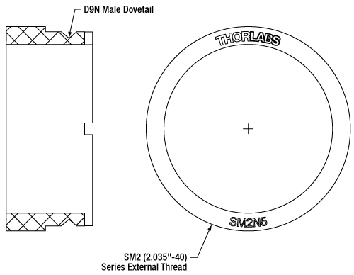 Thorlabs · Adapters for Nikon Eclipse Ti2 Microscopes