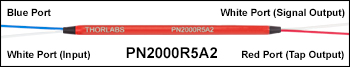 Thorlabs · 2000 nm 2x2 Polarization-Maintaining Fiber Optic Couplers / Taps