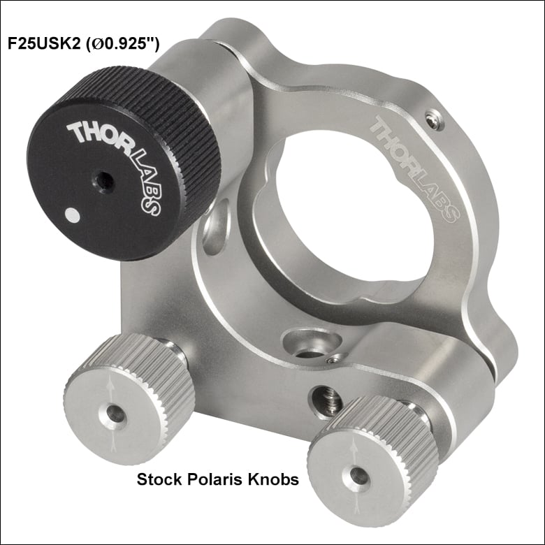 Thorlabs · Polaris® SM2-Threaded Low-Drift Kinematic Mirror Mounts