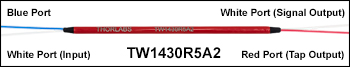 Thorlabs · 1430 nm, Single Mode Fused Fiber Optic Couplers / Taps