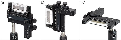 Thorlabs · Microscopy Slide and Test Target Holders