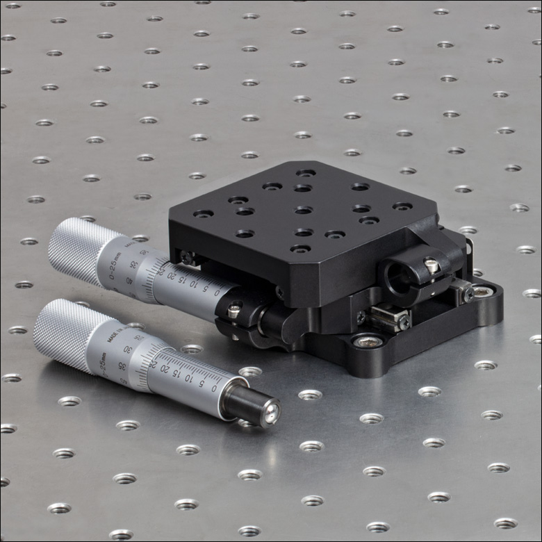 Thorlabs · 25 mm Travel Compact Translation Stages, Crossed-Roller Bearings
